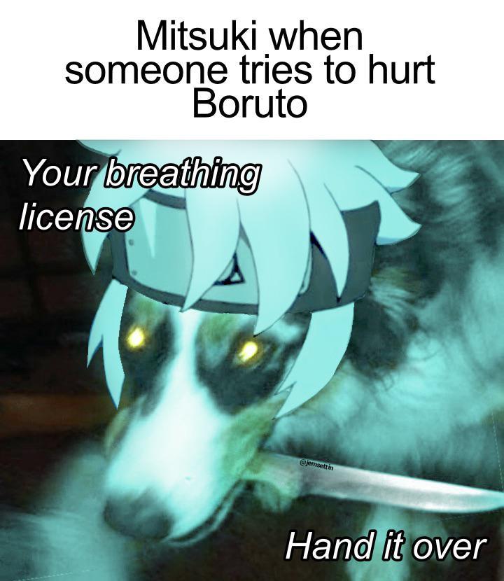 Wanna get to Boruto? Gotta through Mitsuki first | Scrolller