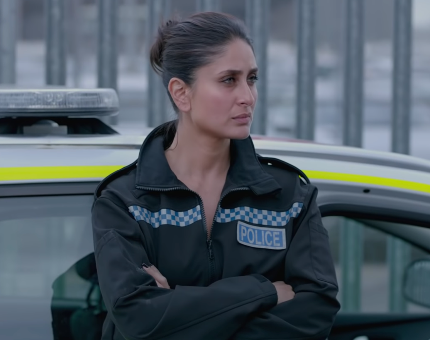 Bebo in police uniform for winter | Scrolller