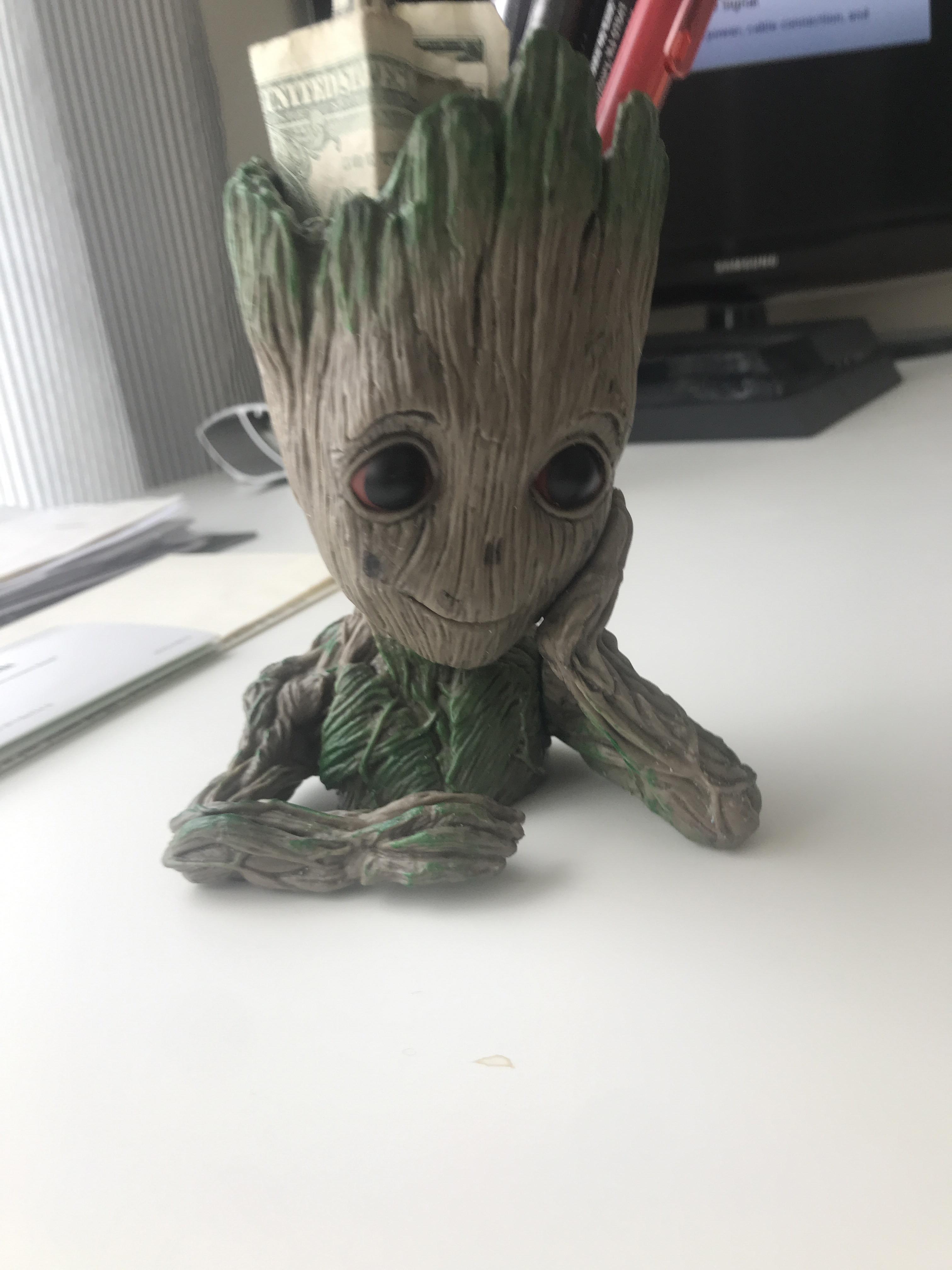 Wanted to show off my Groot pencilcase | Scrolller