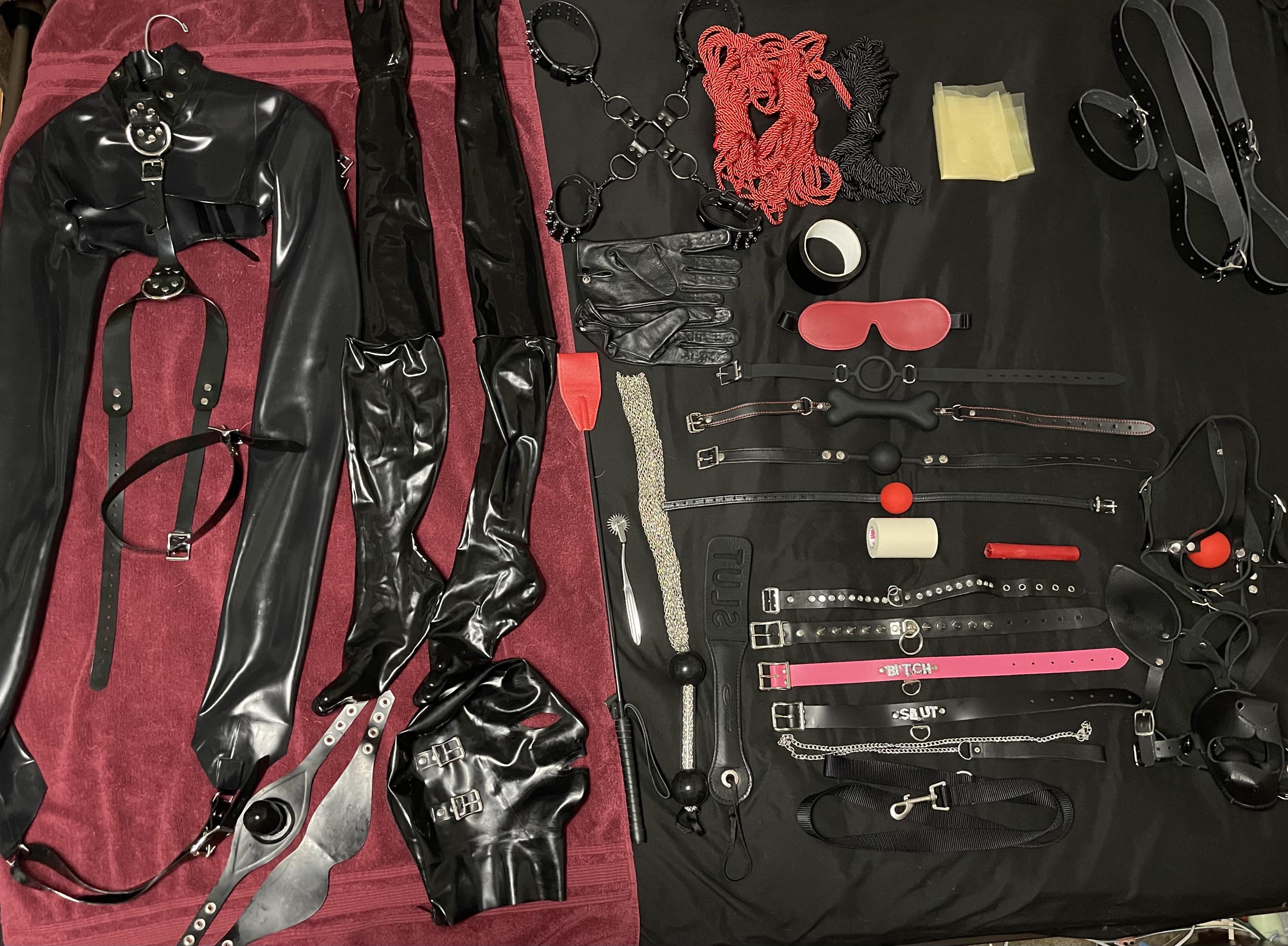 Wanted to show off my whole bdsm collection. Is there anything you think I am missing? | Scrolller