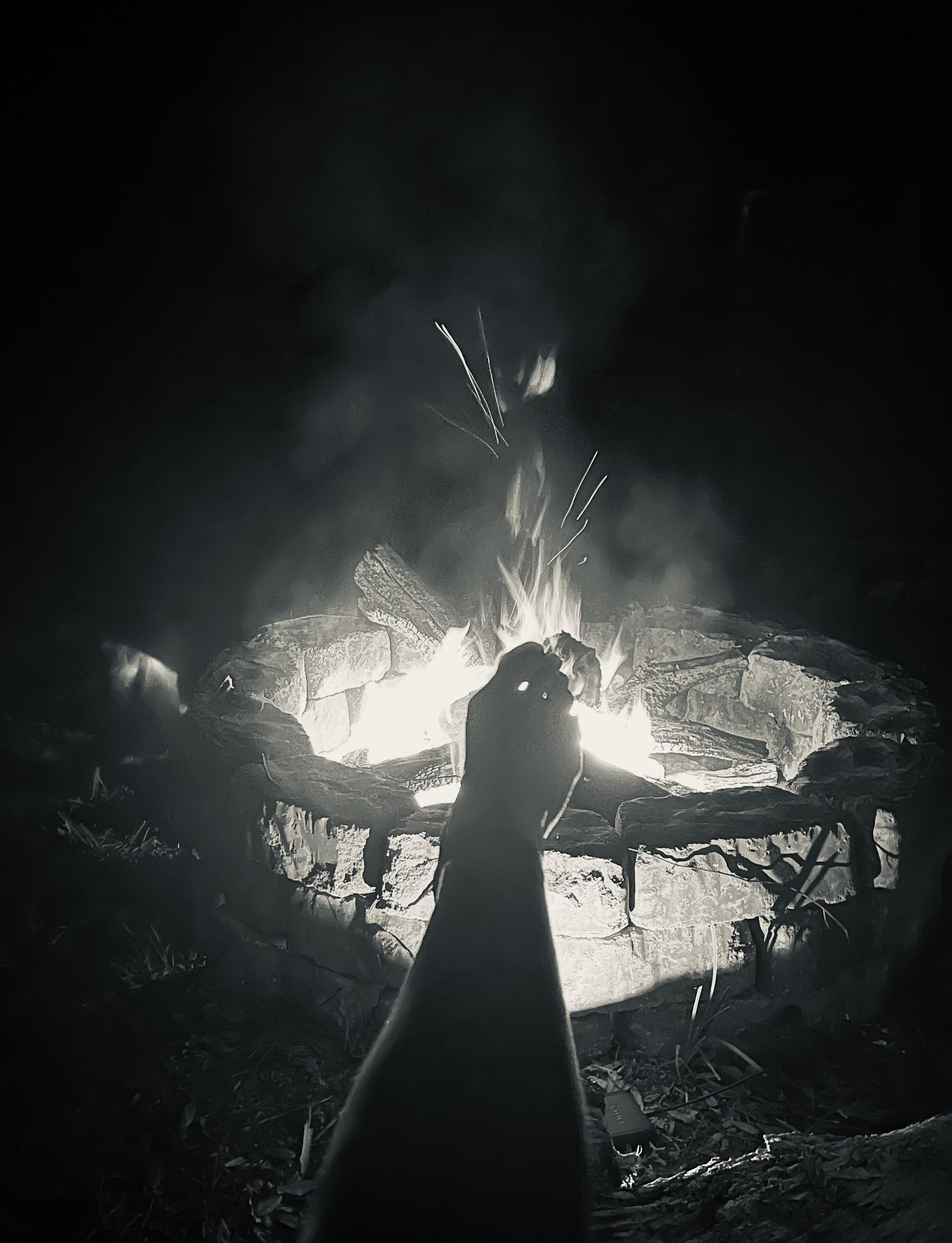 Warming by the fire!!! | Scrolller