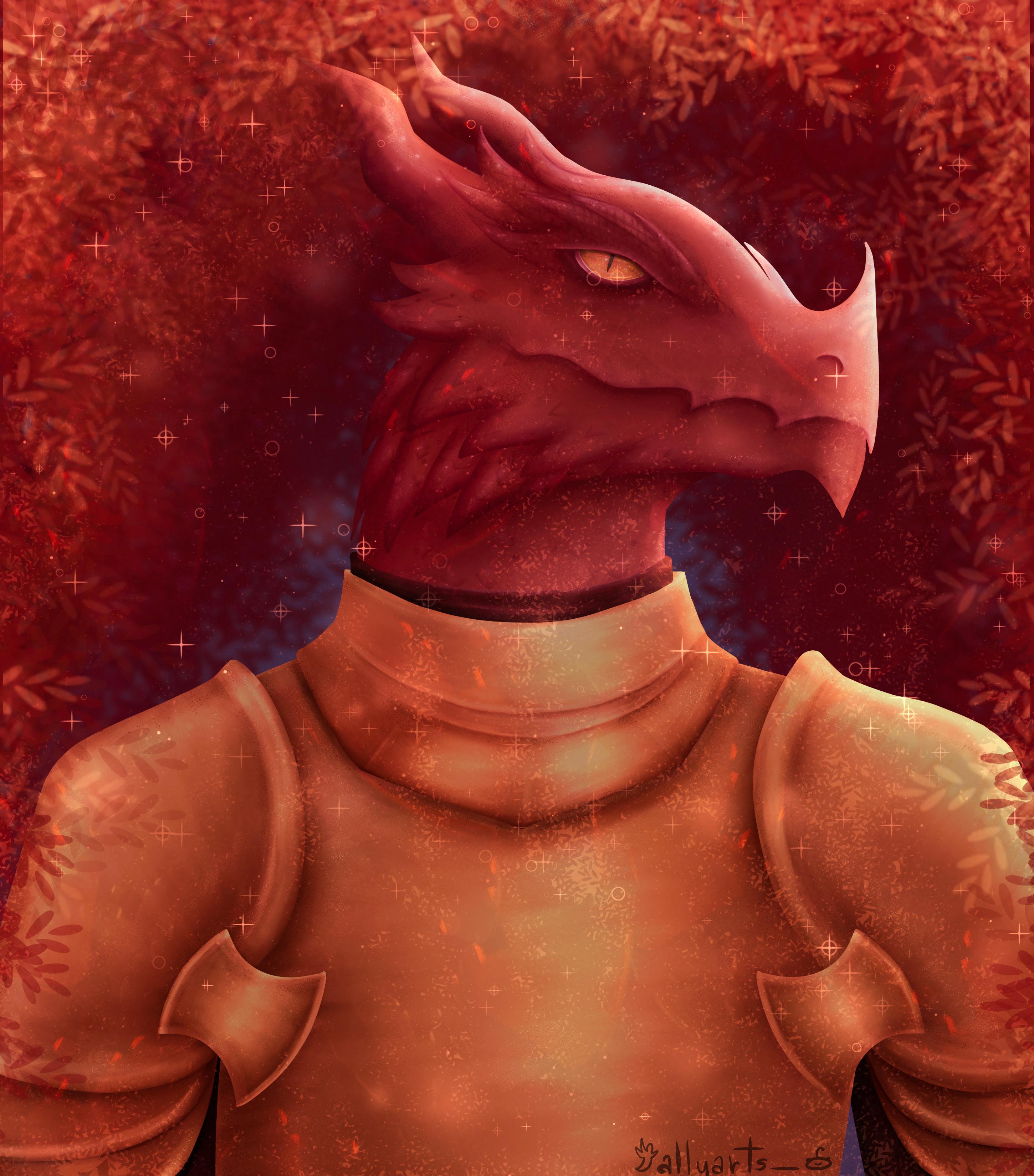 Warrior Dragonborn [oc] | Scrolller