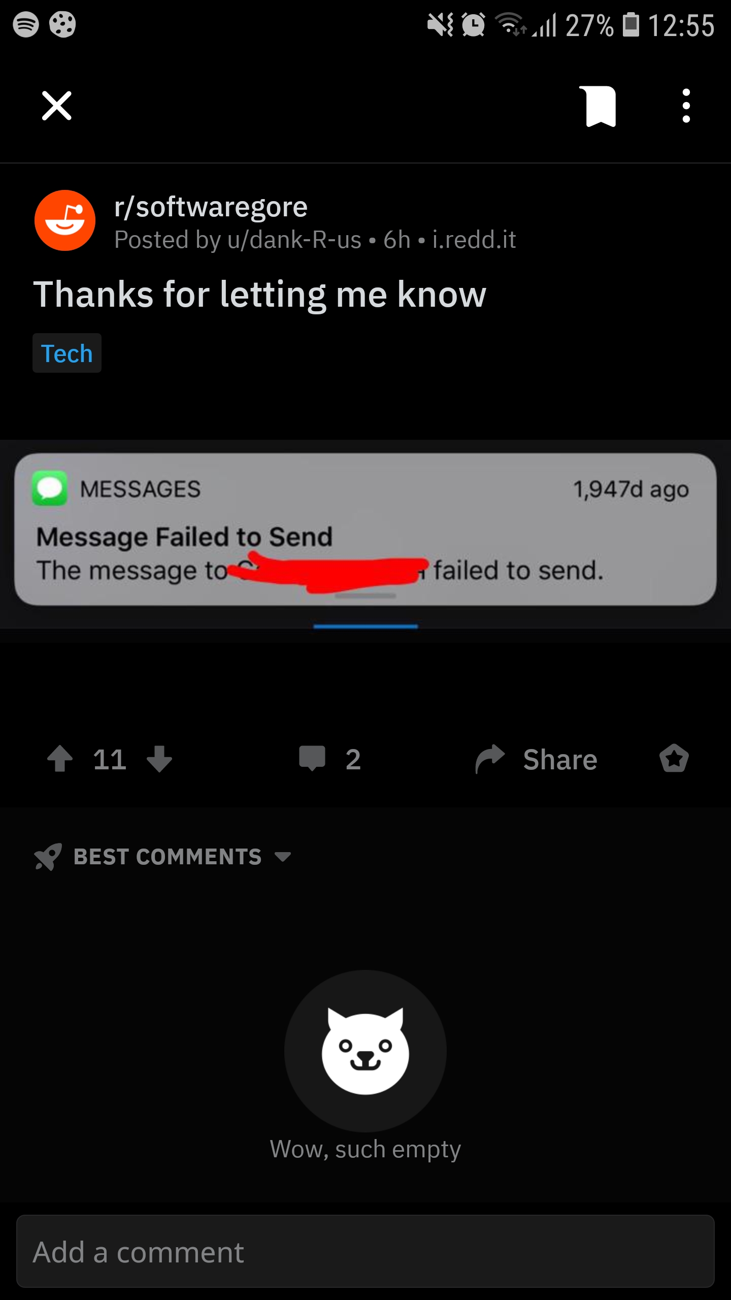 Was browsing softwaregore this happend | Scrolller