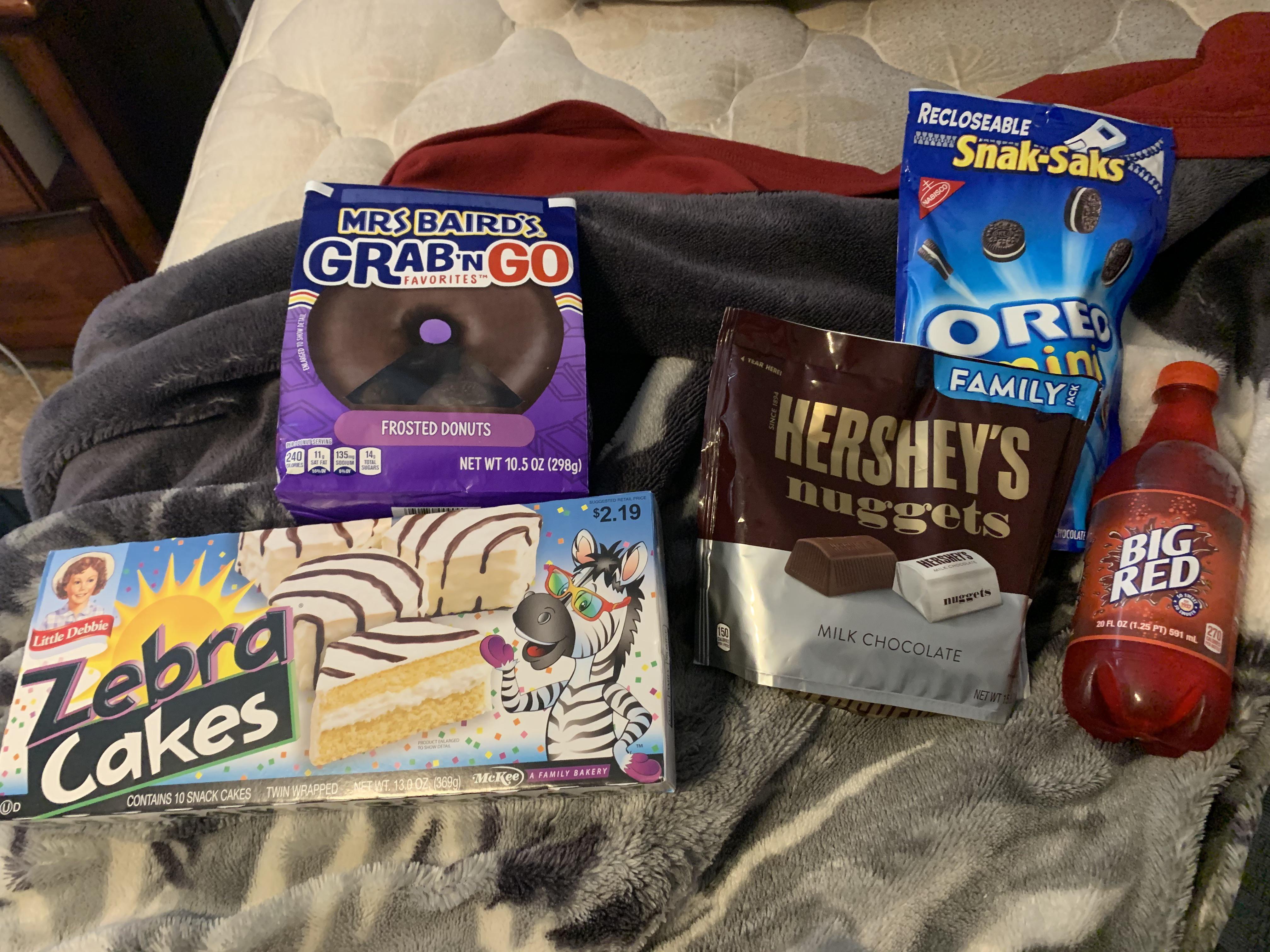 Was feeling hungry and grabbed some snacks 😋 | Scrolller