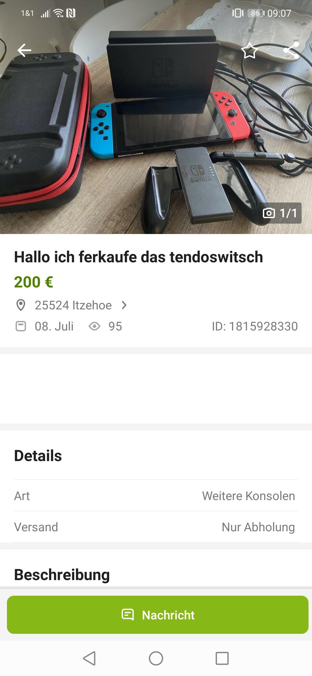 Was letzte tendoswitch | Scrolller