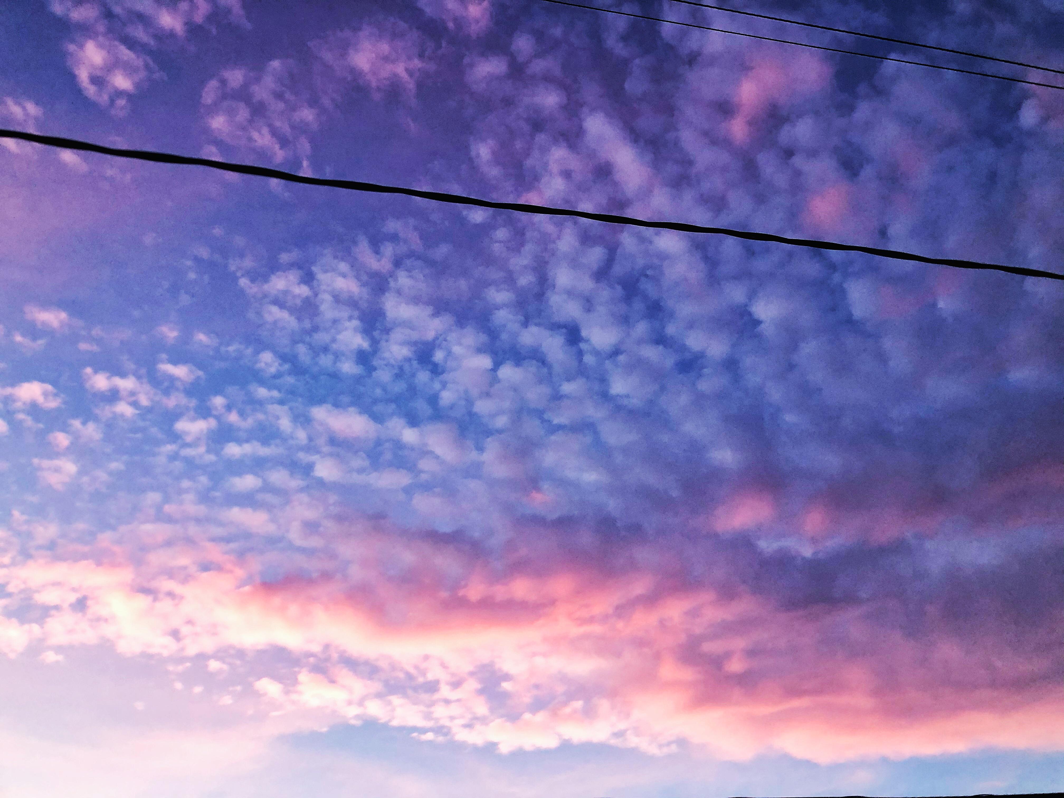 Was mesmerized by those cotton candy clouds tonight! | Scrolller