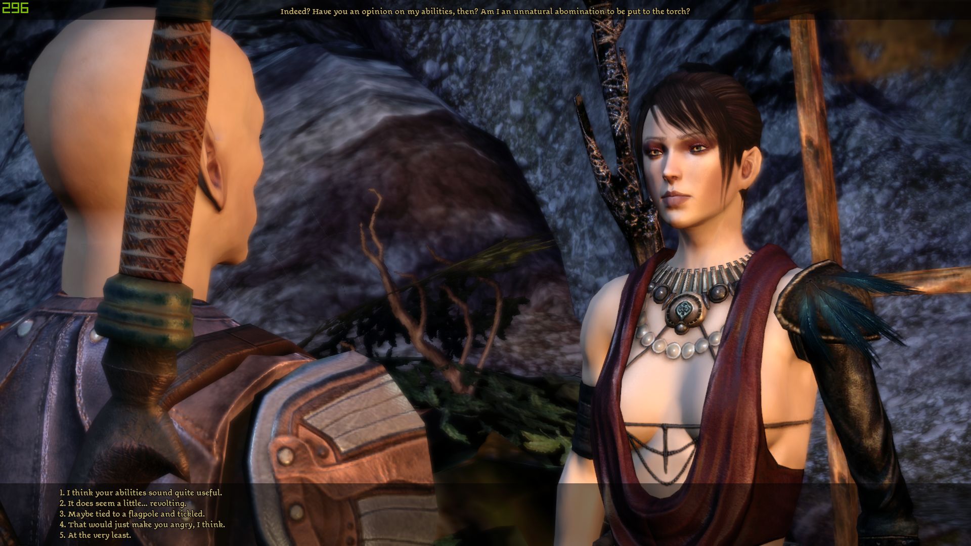 Discover more like Tickling: Was playing Dragon Age when I noticed dialogue option 3! and ...