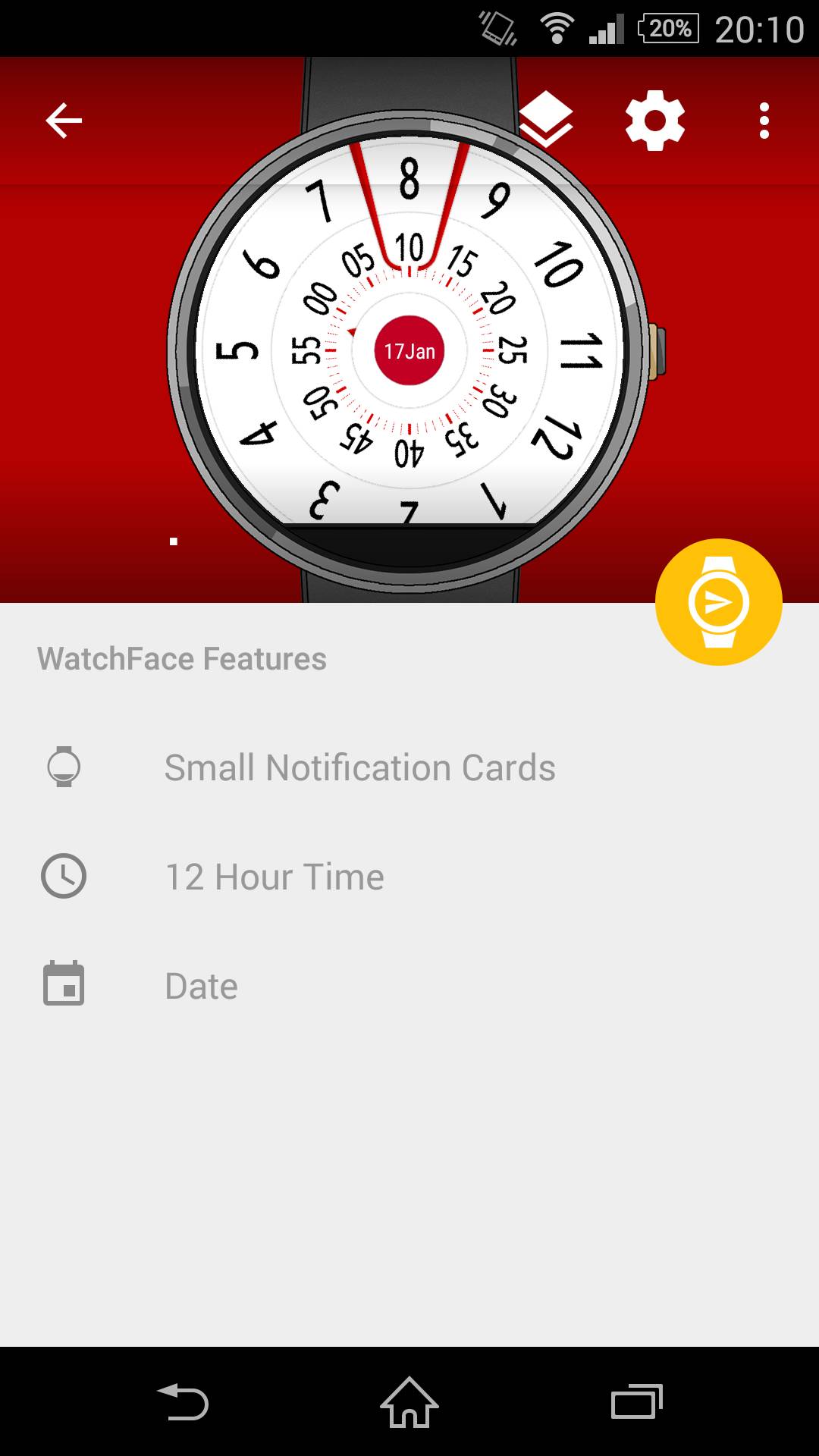 [WatchFace] First watchface attempt | Scrolller