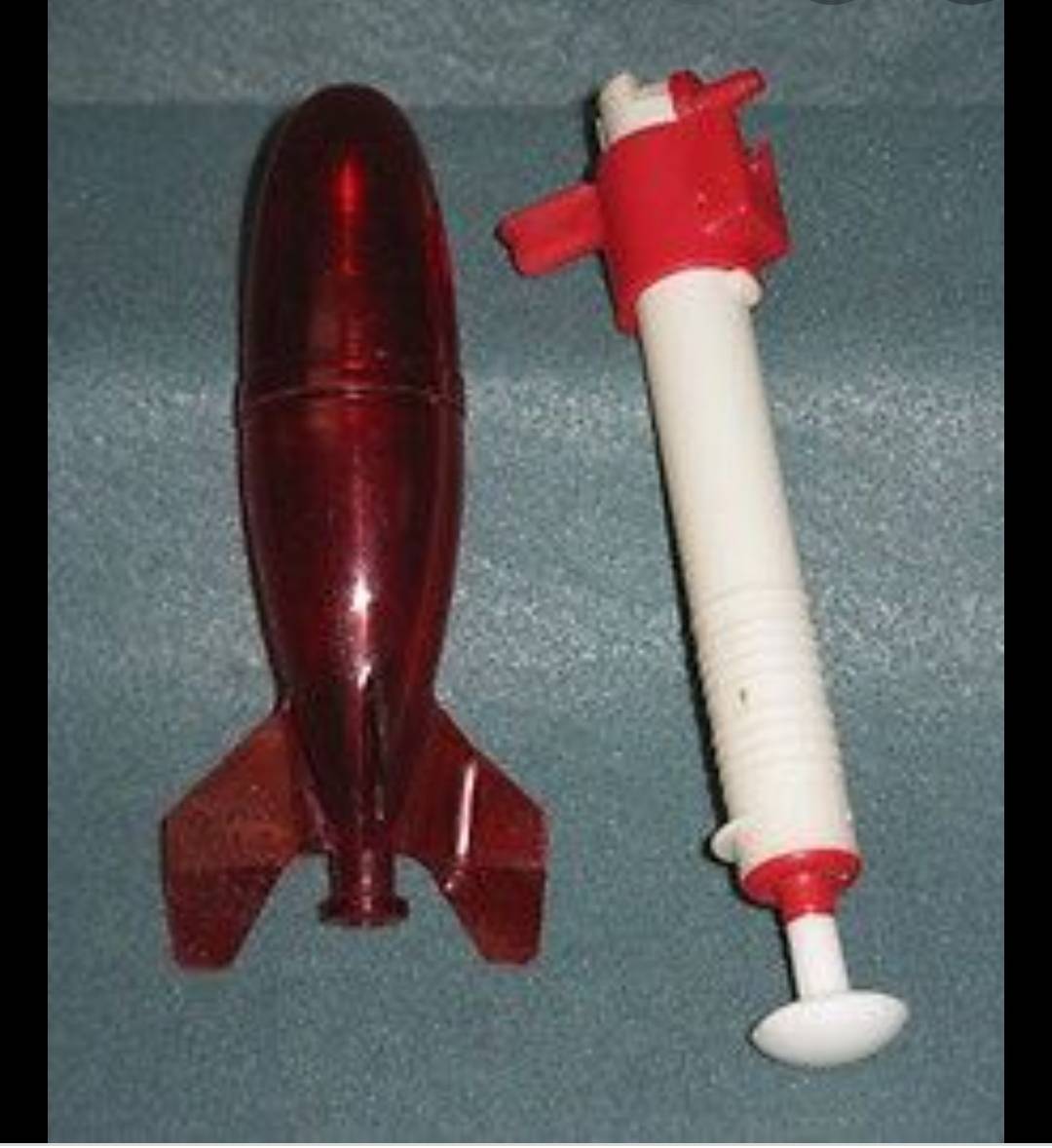 Water-filled pump rockets (1960s/70s). SOARS! 100 FEET UP! | Scrolller