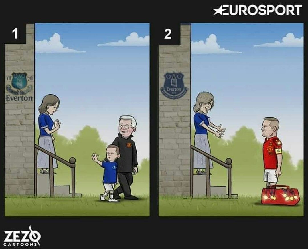 Wayne Rooney return illustrated | Scrolller