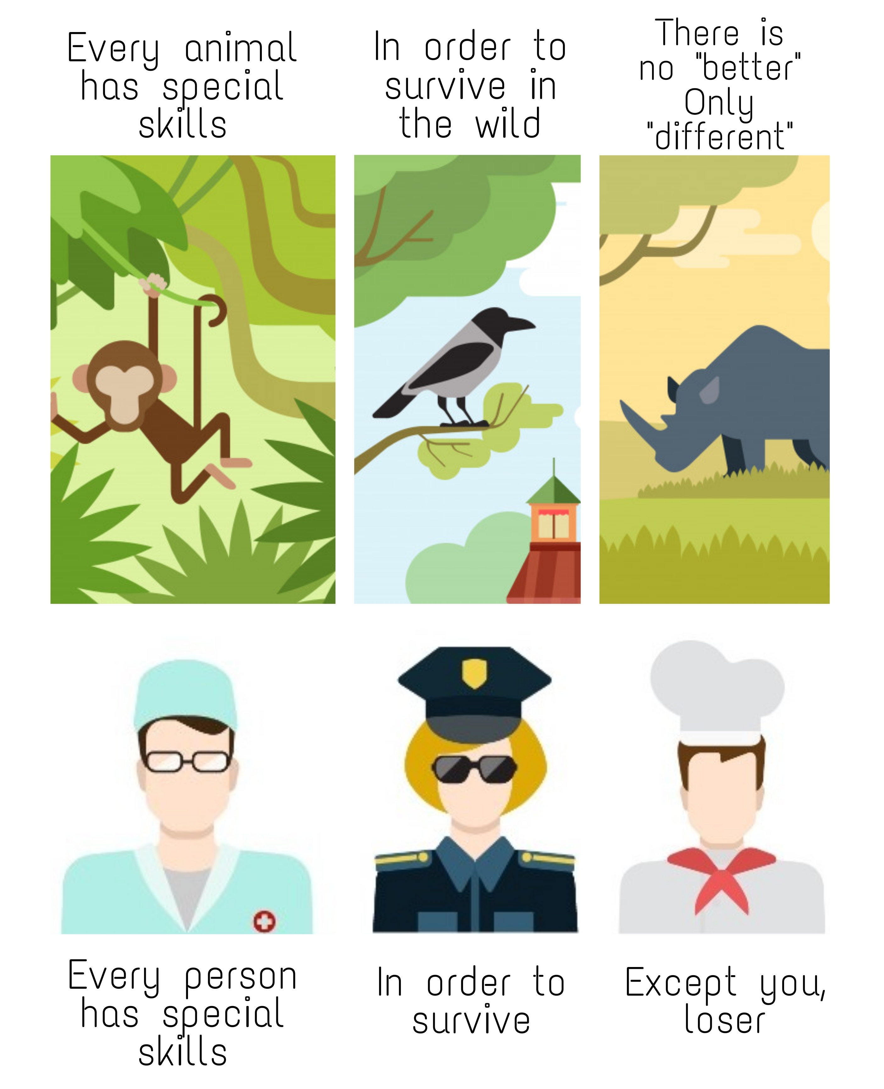 We are all different | Scrolller