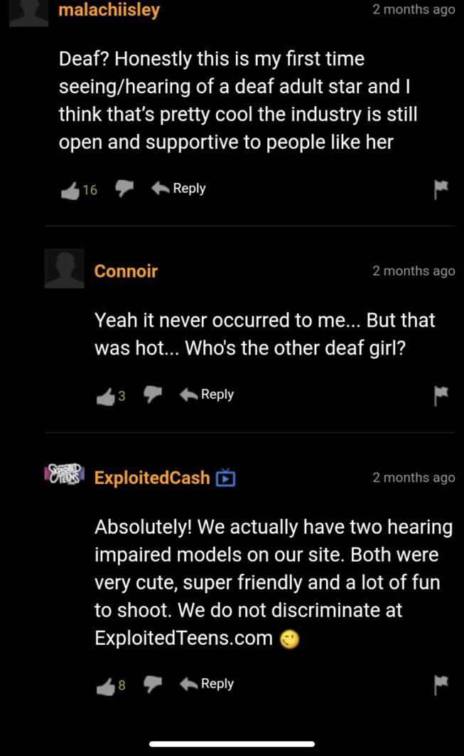 We DoNt DiSCRImiNATe aT ExpLOITedTeeNS.cOM. How progressive.... | Scrolller