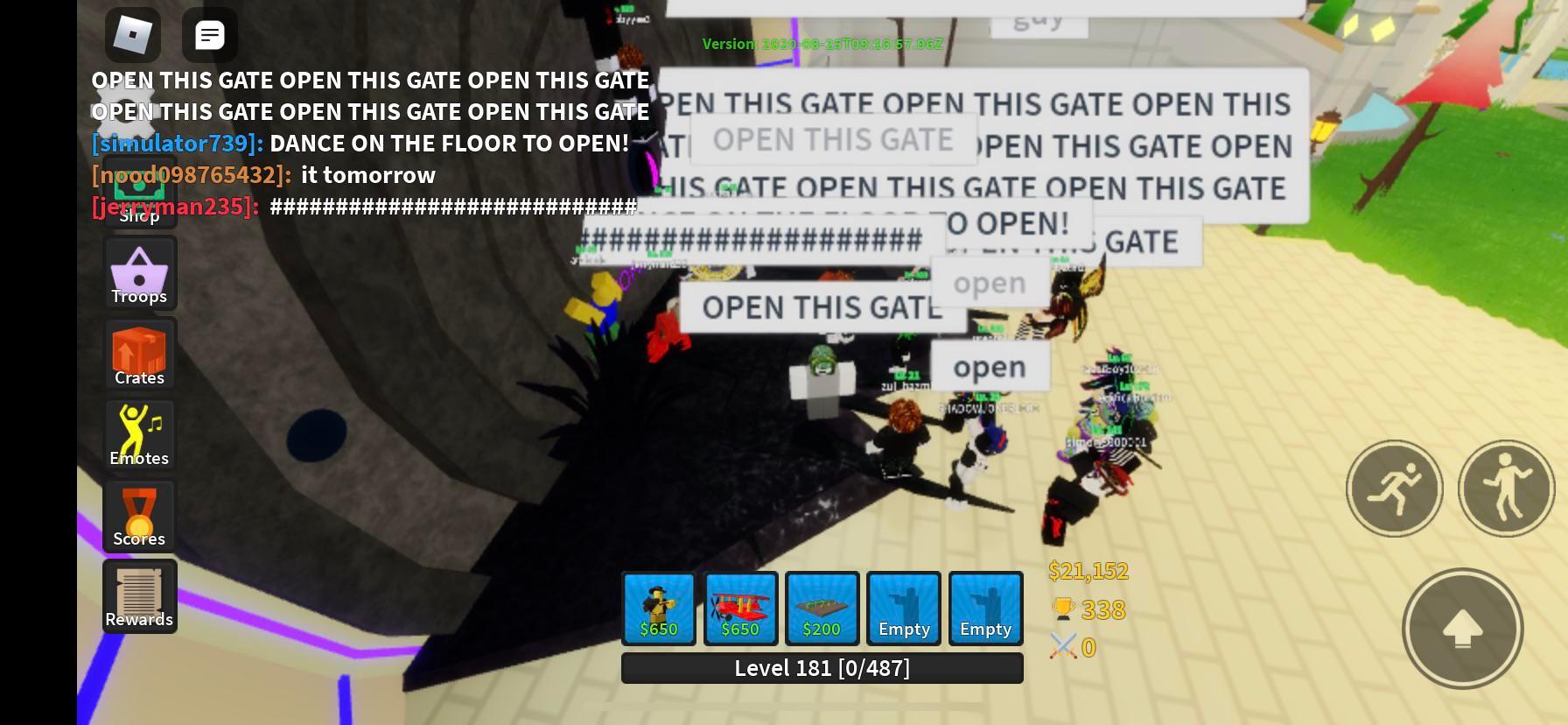 we have evolved from spamming MEGA to OPEN THIS GATE | Scrolller