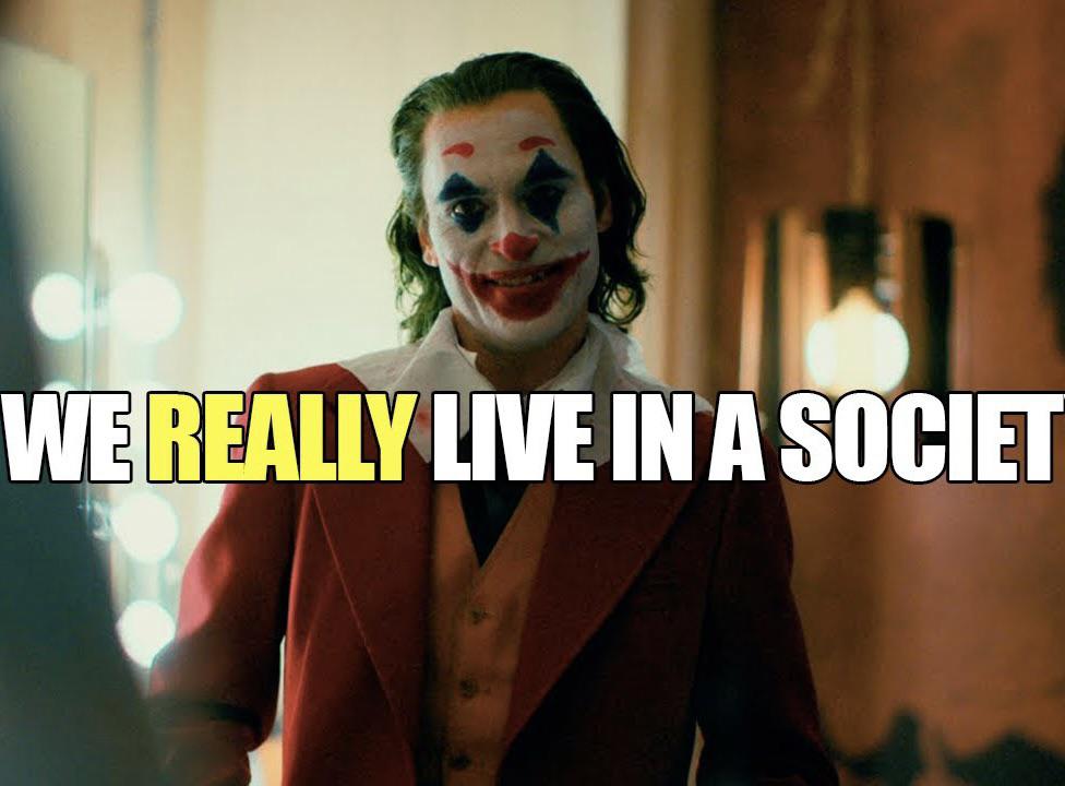 We live in a society. Batman? | Scrolller