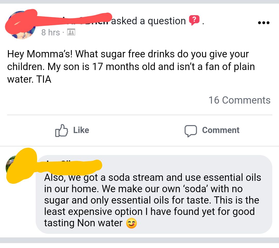 We make our own "soda" | Scrolller