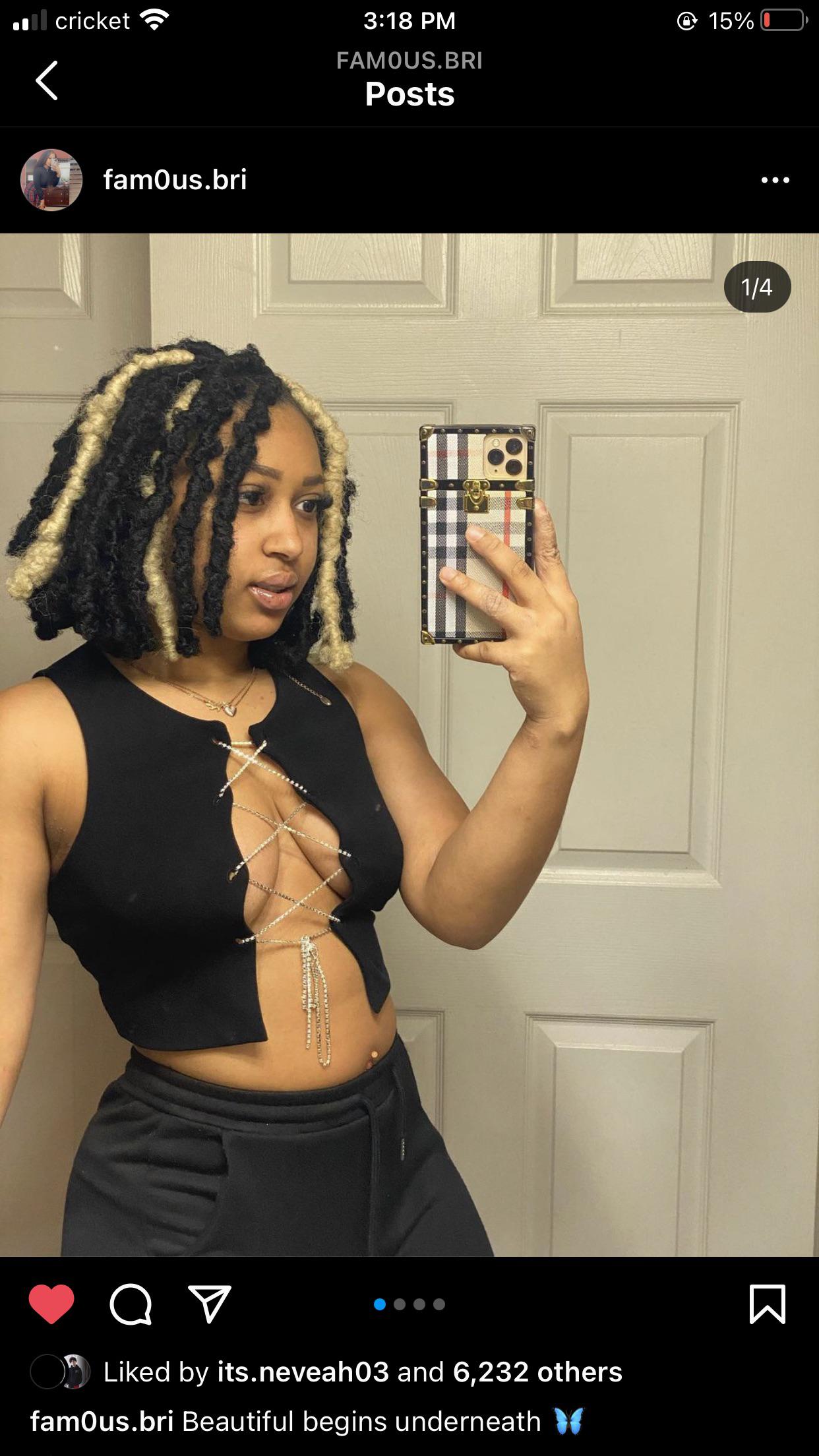 We need her content @fam0us.bri | Scrolller