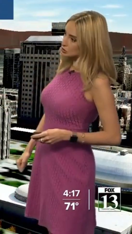 Allison Croghan Fox 13. Her reports have 2 standout features | Scrolller