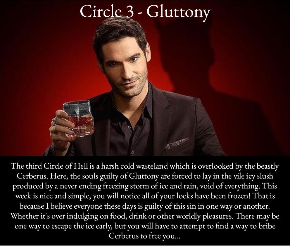 Week 3 and the Circle of Gluttony begins... | Scrolller