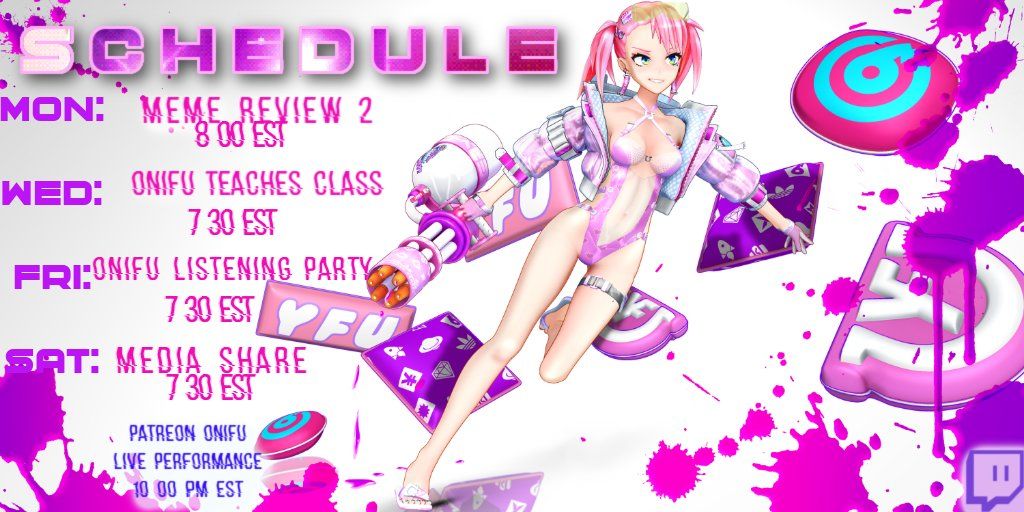 Week Schedule | Scrolller