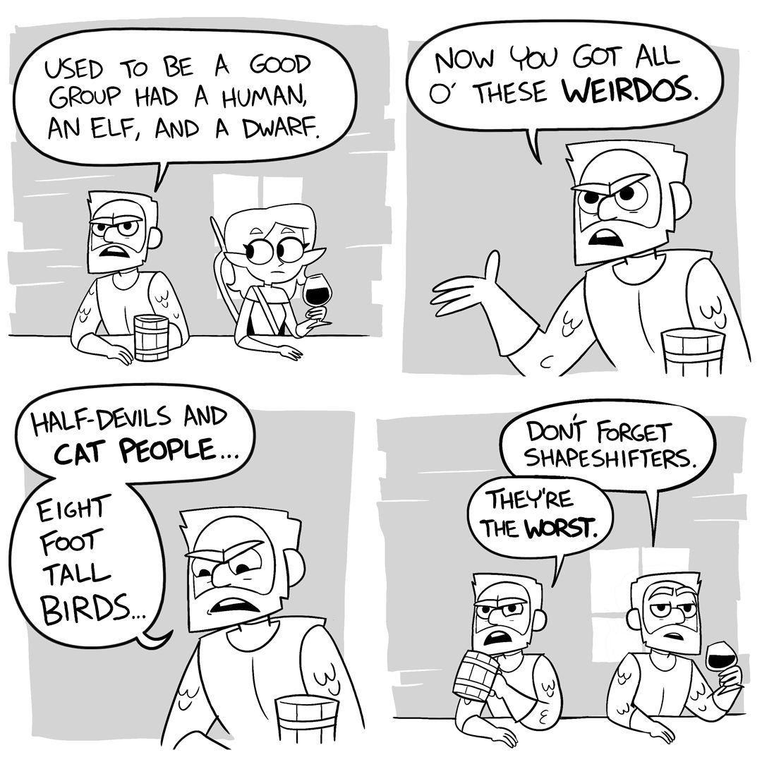 Weirdos. [OC] (revised edition.) | Scrolller