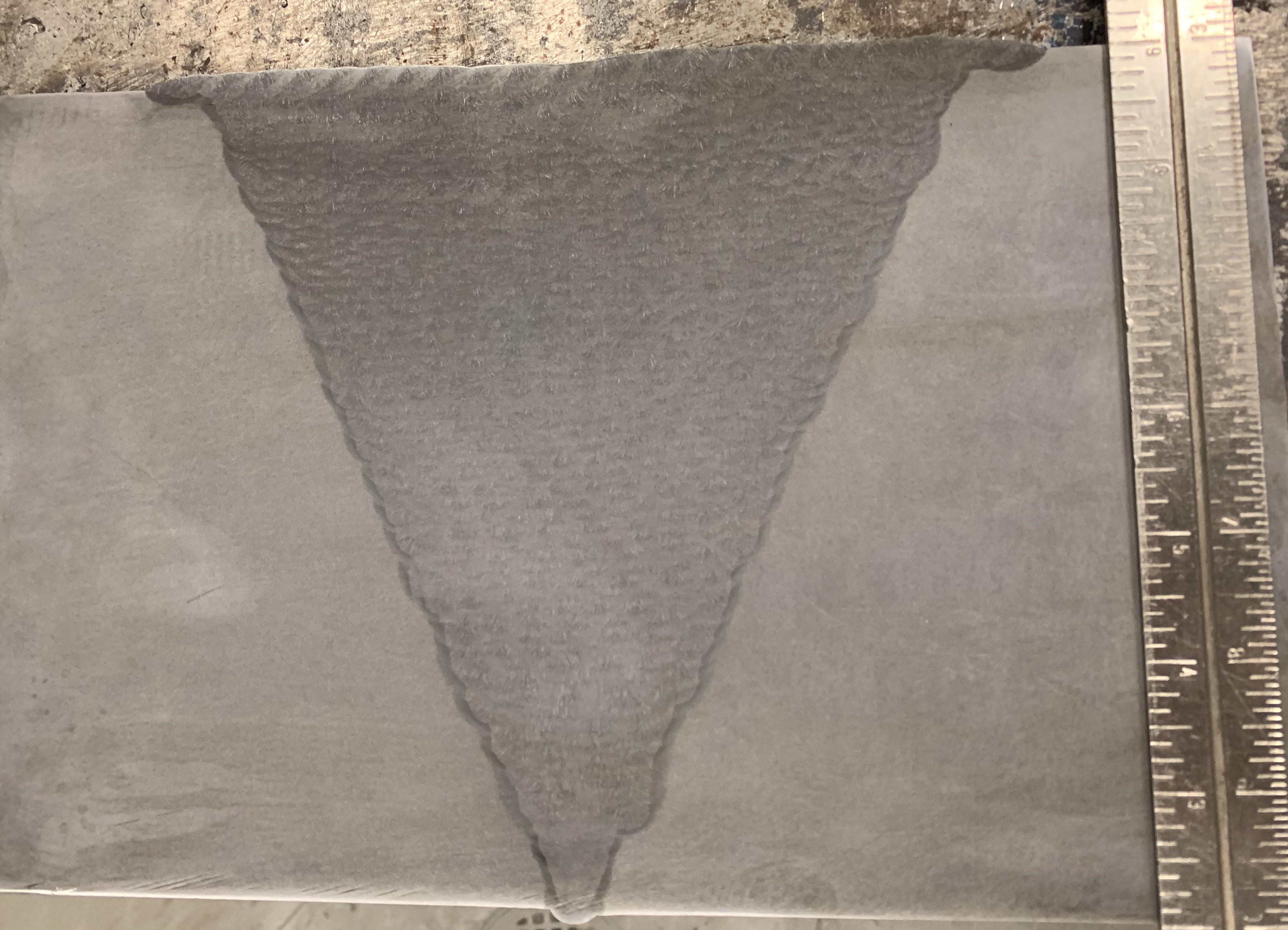 Weld cross section 7” thick pressure vessel | Scrolller