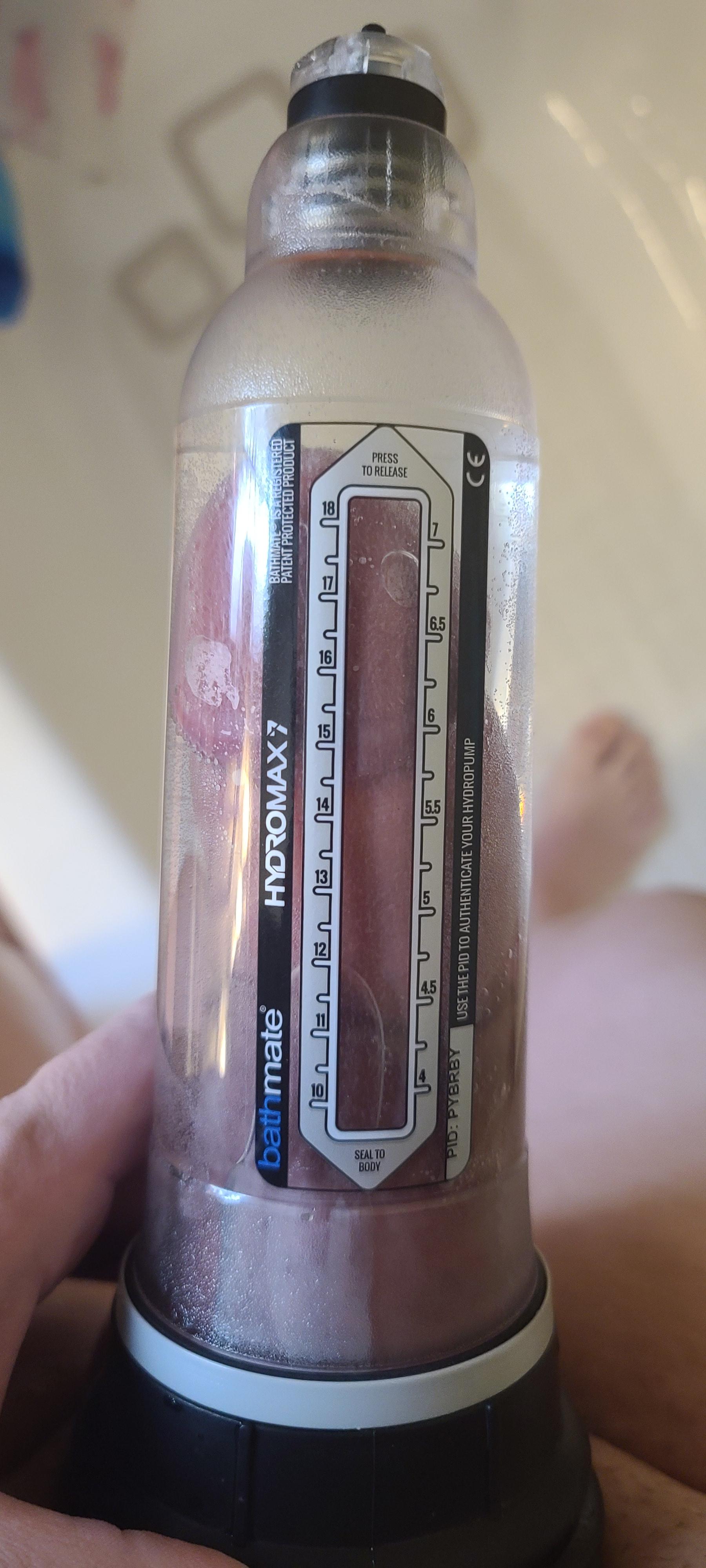 Well I tried something different I didn't use the sleeve this time and holy fuck it's definitely ...