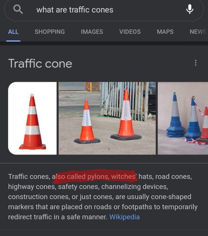 Well, isn’t that a surprise Ethans cone is also a witch 👀 | Scrolller