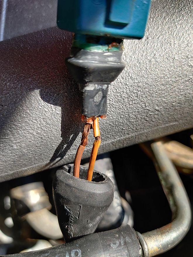 Well, there's my hard start cold problem... | Scrolller