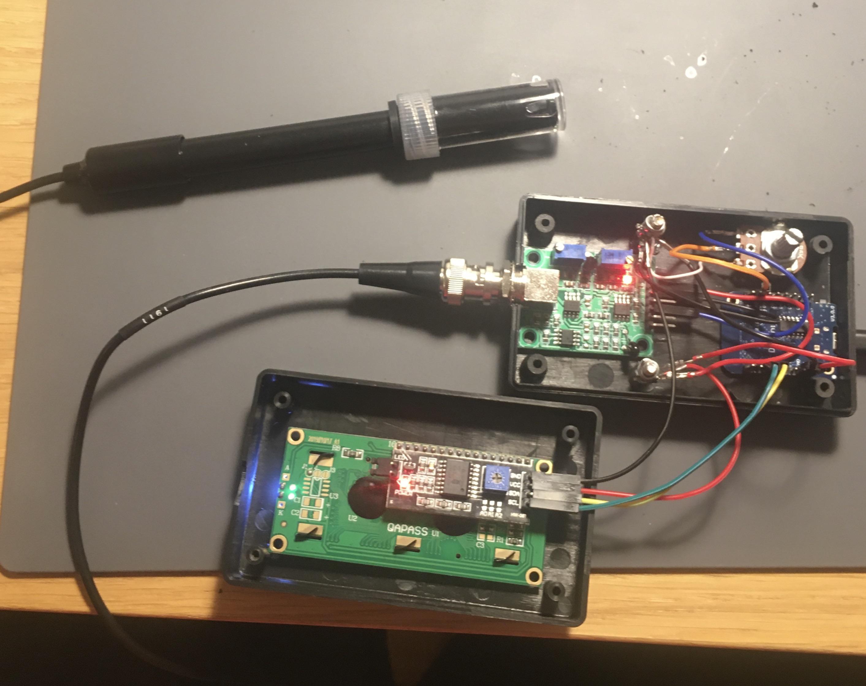 Wemos D1 mini with analog pH sensor | Scrolller