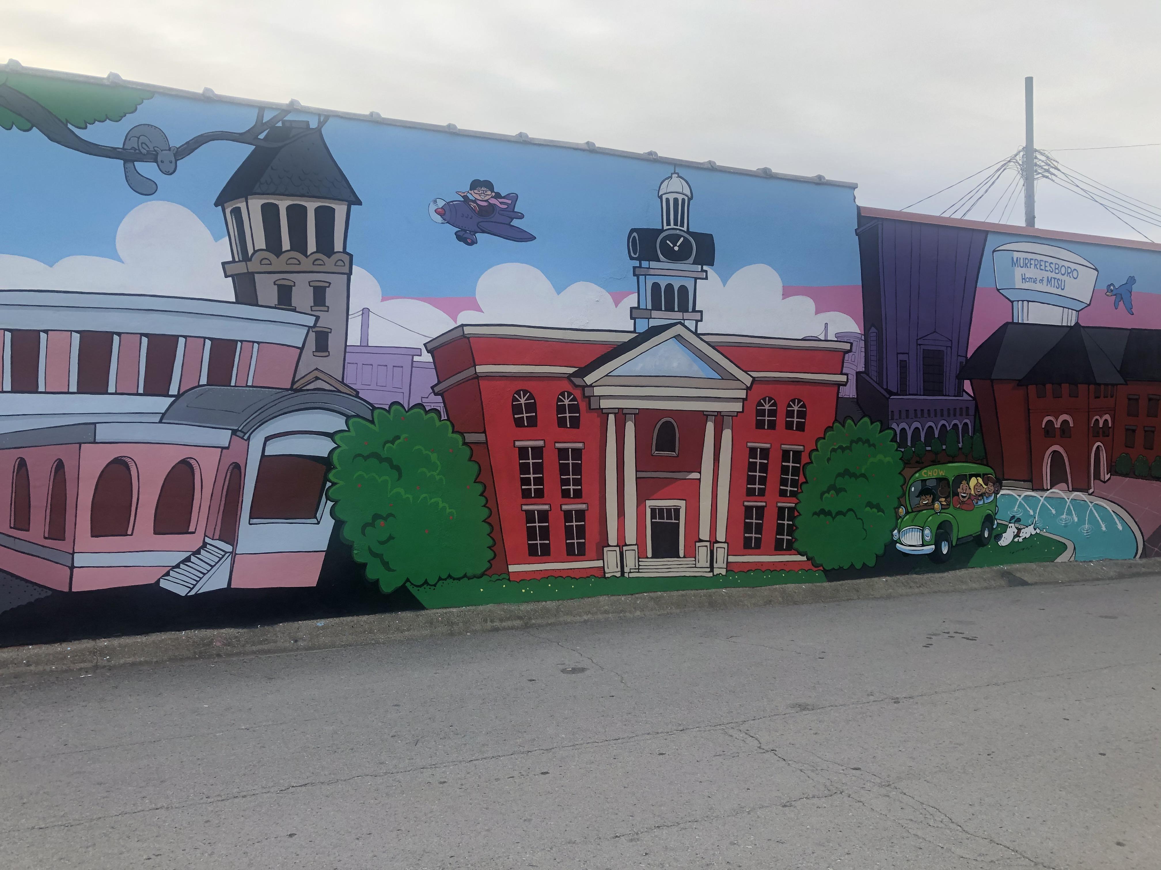 Went downtown the other day and checked out the mural near the square. So lovely! | Scrolller