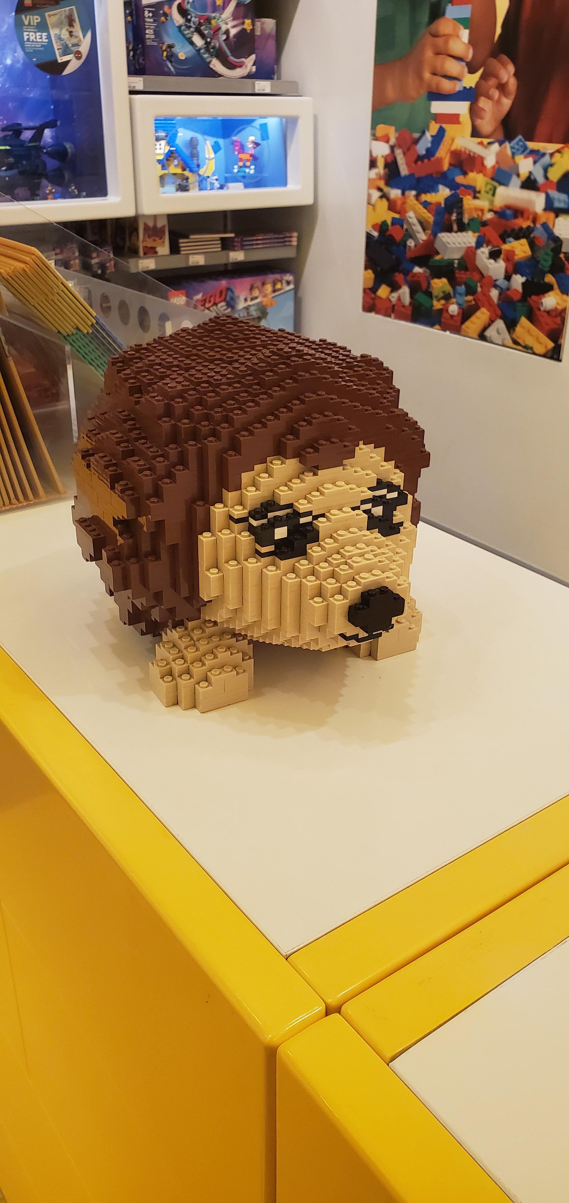 Went inside a lego store and fell in love with this guy. Can anyone ...