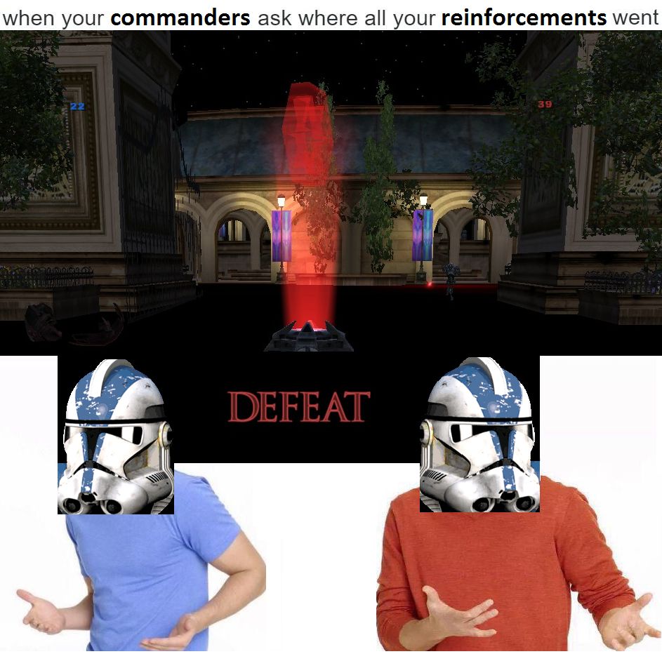 We're losing reinforcements! | Scrolller