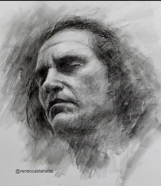 Wet Charcoal Scrolller