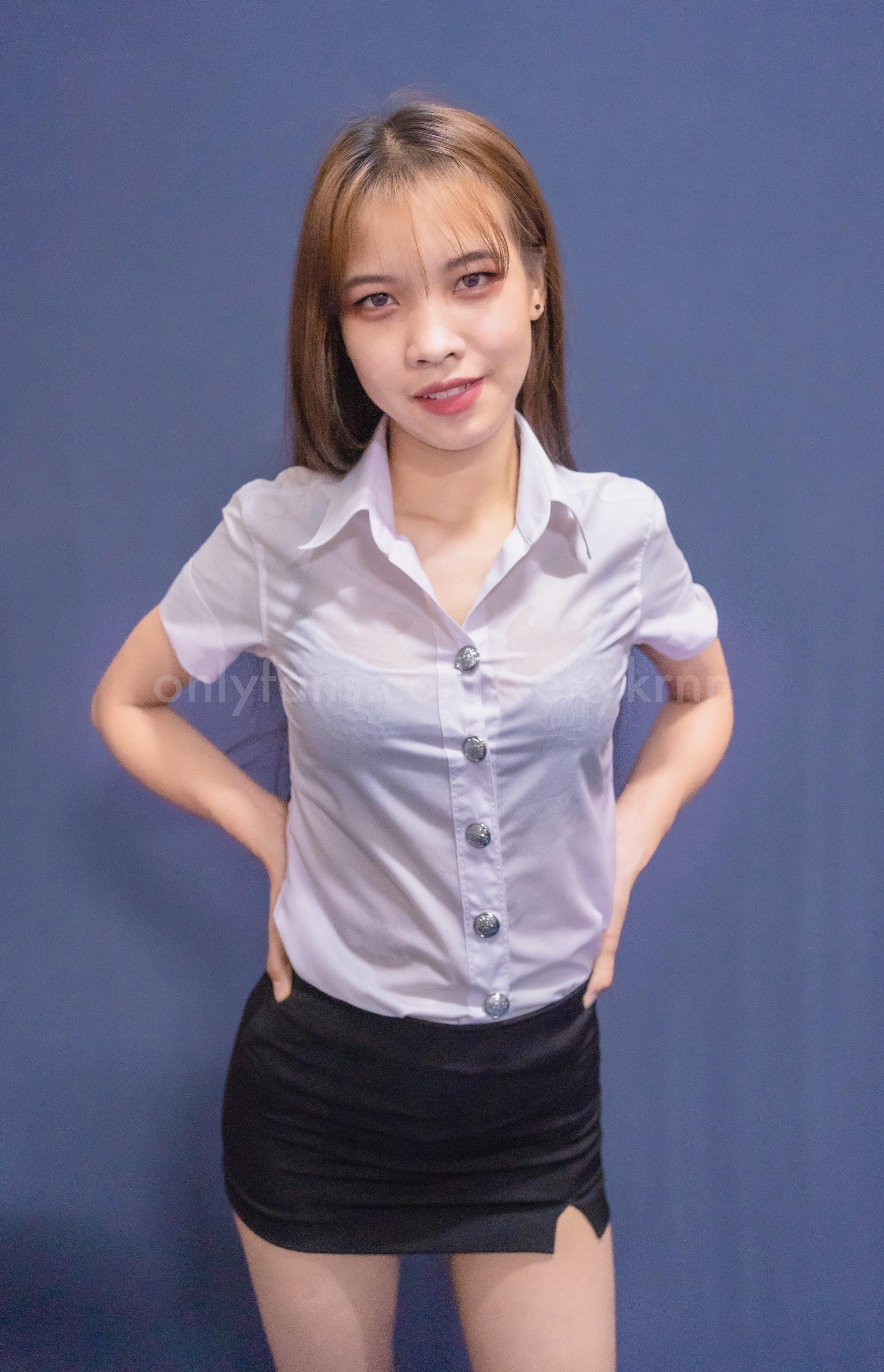 Wet School girls uniform asian onlyfans @sexykrnn | Scrolller