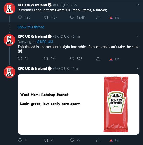 We've been done by KFC of all places... | Scrolller