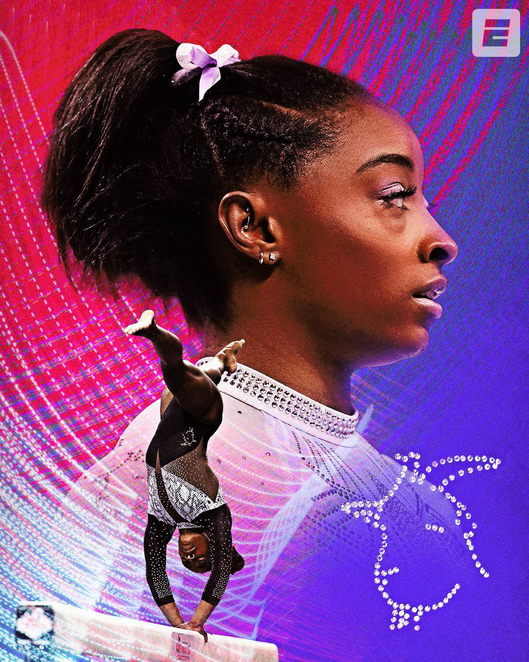 WHAT A MOMENT! Simone Biles returns and wins bronze in the balance beam 🐐 | Scrolller