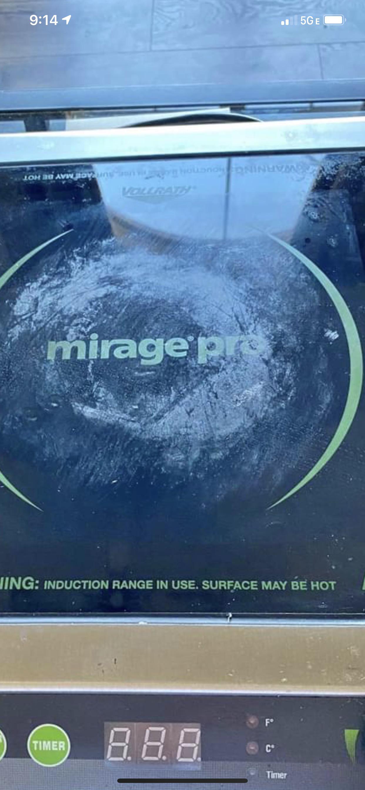 What happened to my induction top? | Scrolller