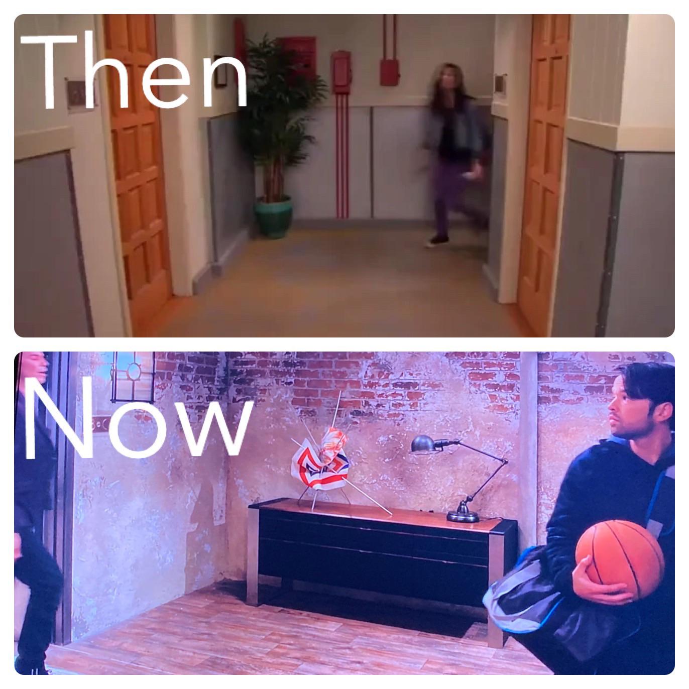 What happened to the hallway? It looks so destroyed in the revival | Scrolller