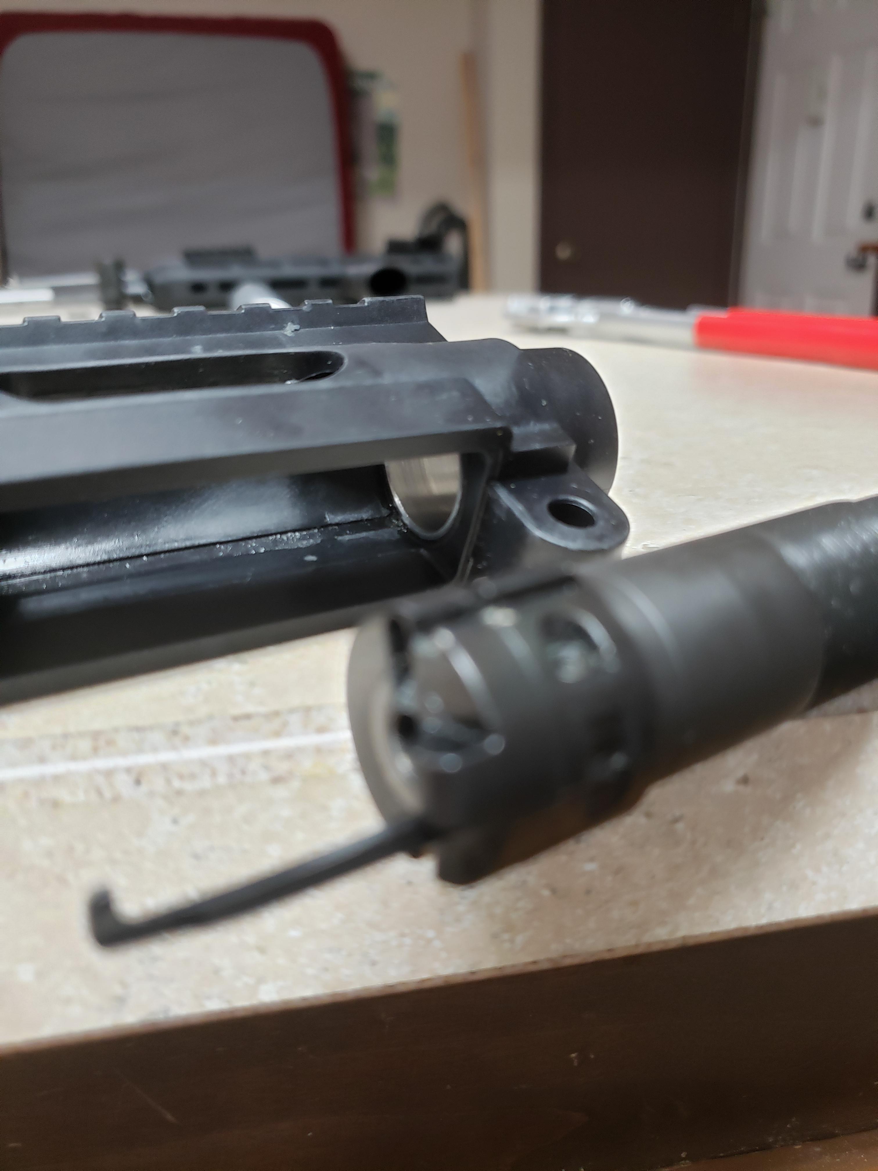 What happens when you over torque/change muzzle devices on an M&P 15-22. | Scrolller
