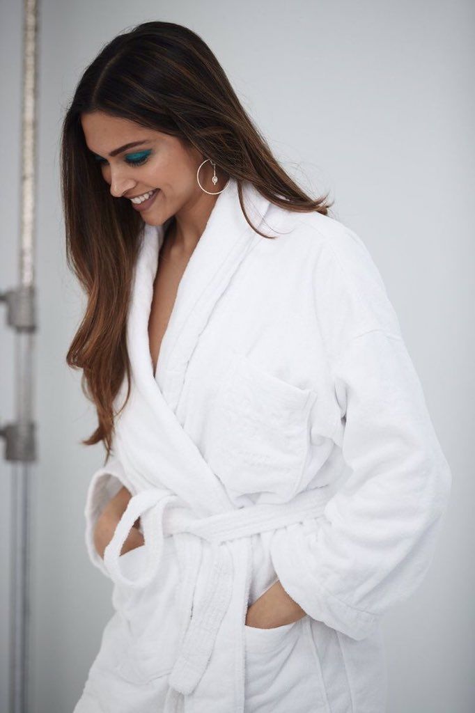 What is Deepika Padukone wearing under this robe? 😉💦 | Scrolller