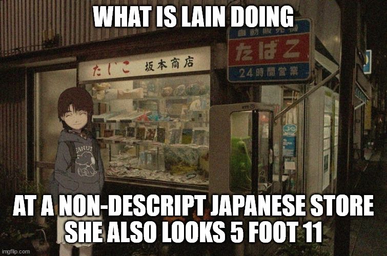 What is Lain doing | Scrolller