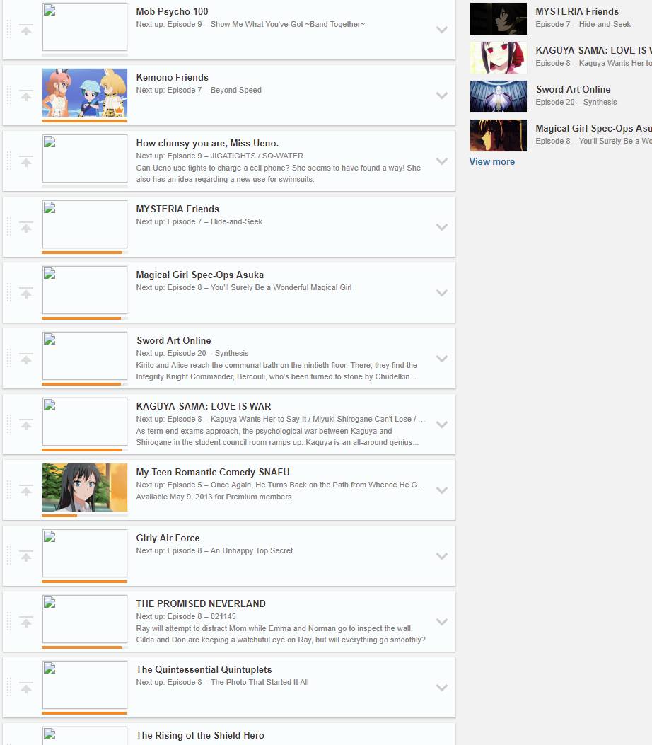 What is wrong with my queue? This has been going on for a week now. | Scrolller