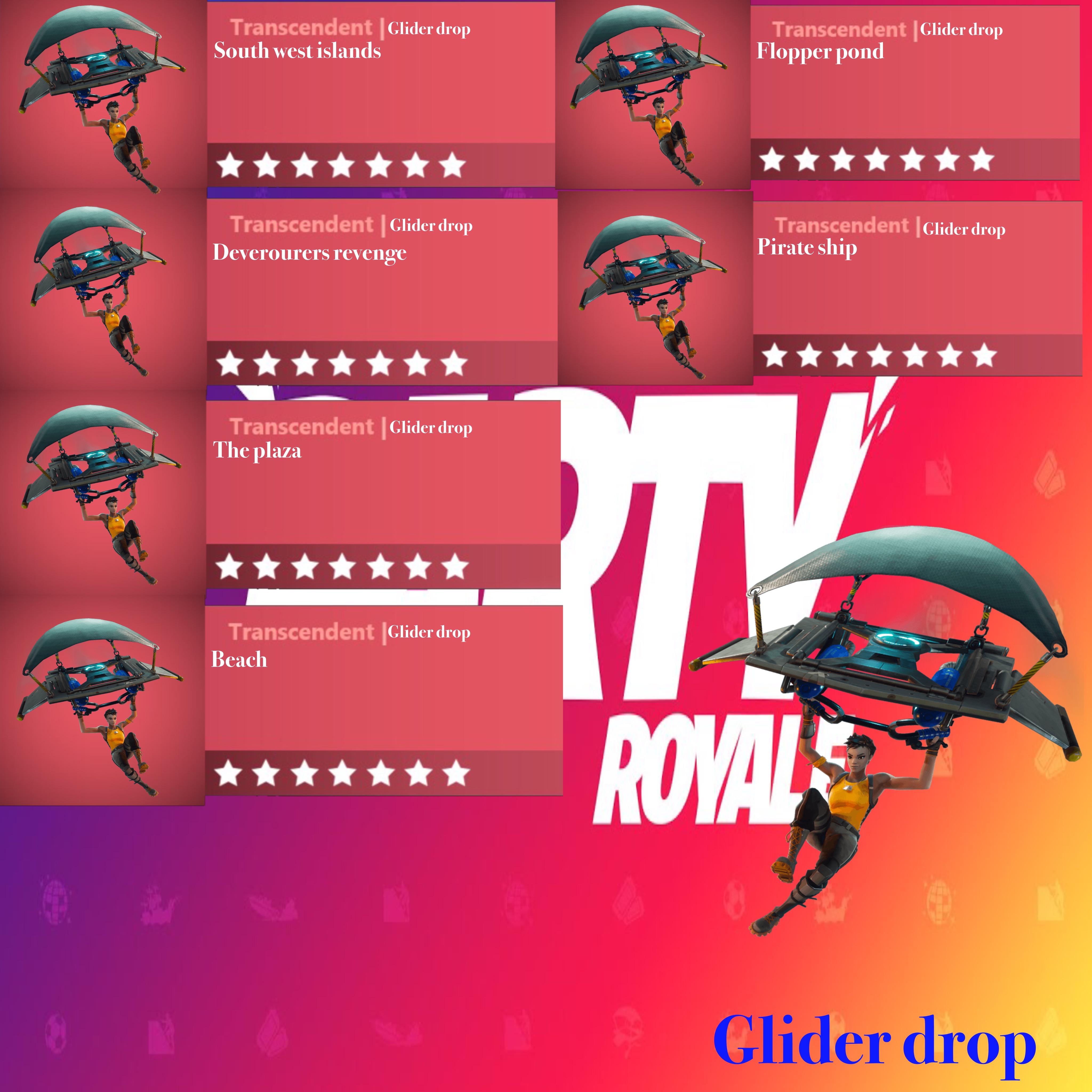 What is your best time in party royales glider drops | Scrolller