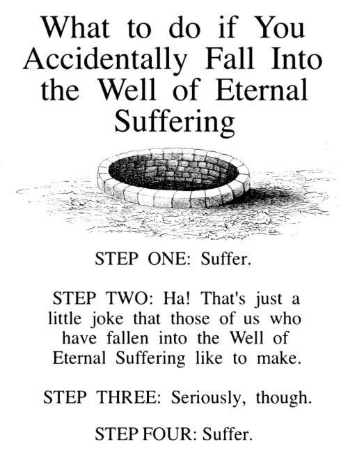 What to do if you accidentally fall into the Well of Eternal Suffering | Scrolller