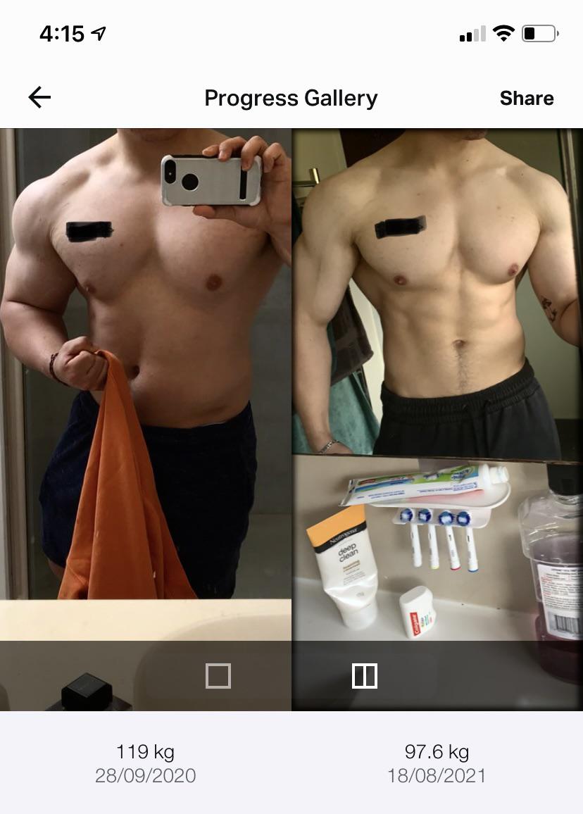 What was my BF before, and after? | Scrolller