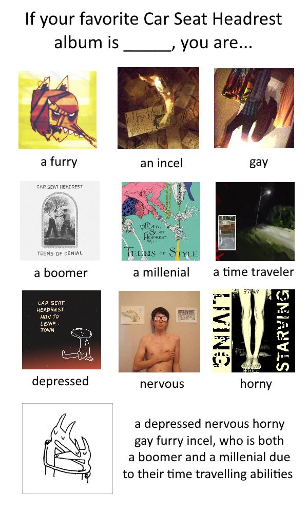 What your favorite car seat headrest album says about you | Scrolller