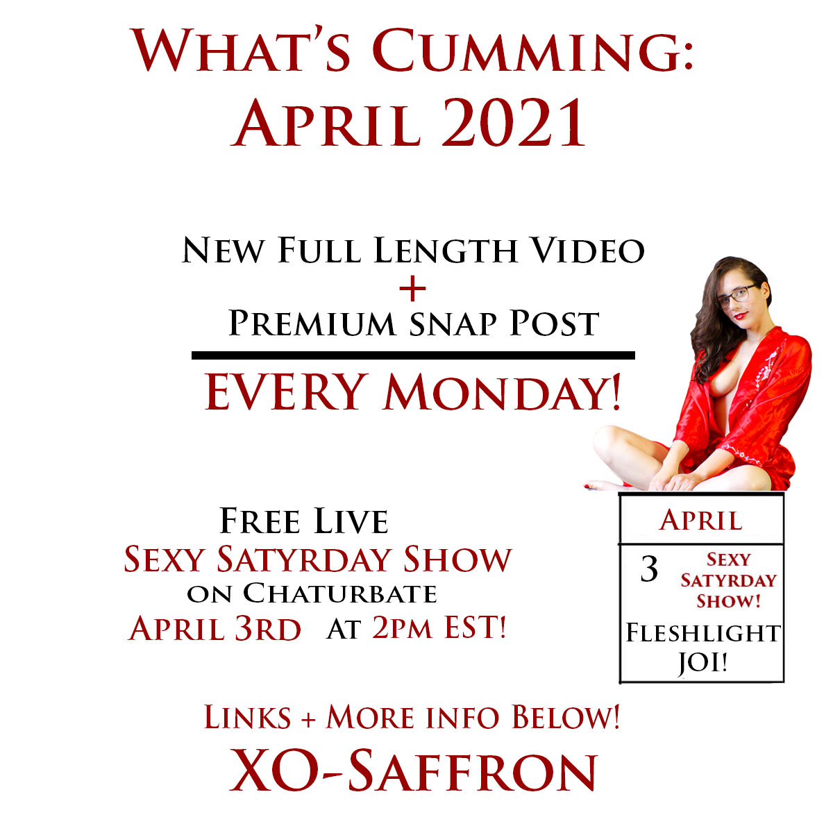 What's Cumming: April 2021! | Scrolller