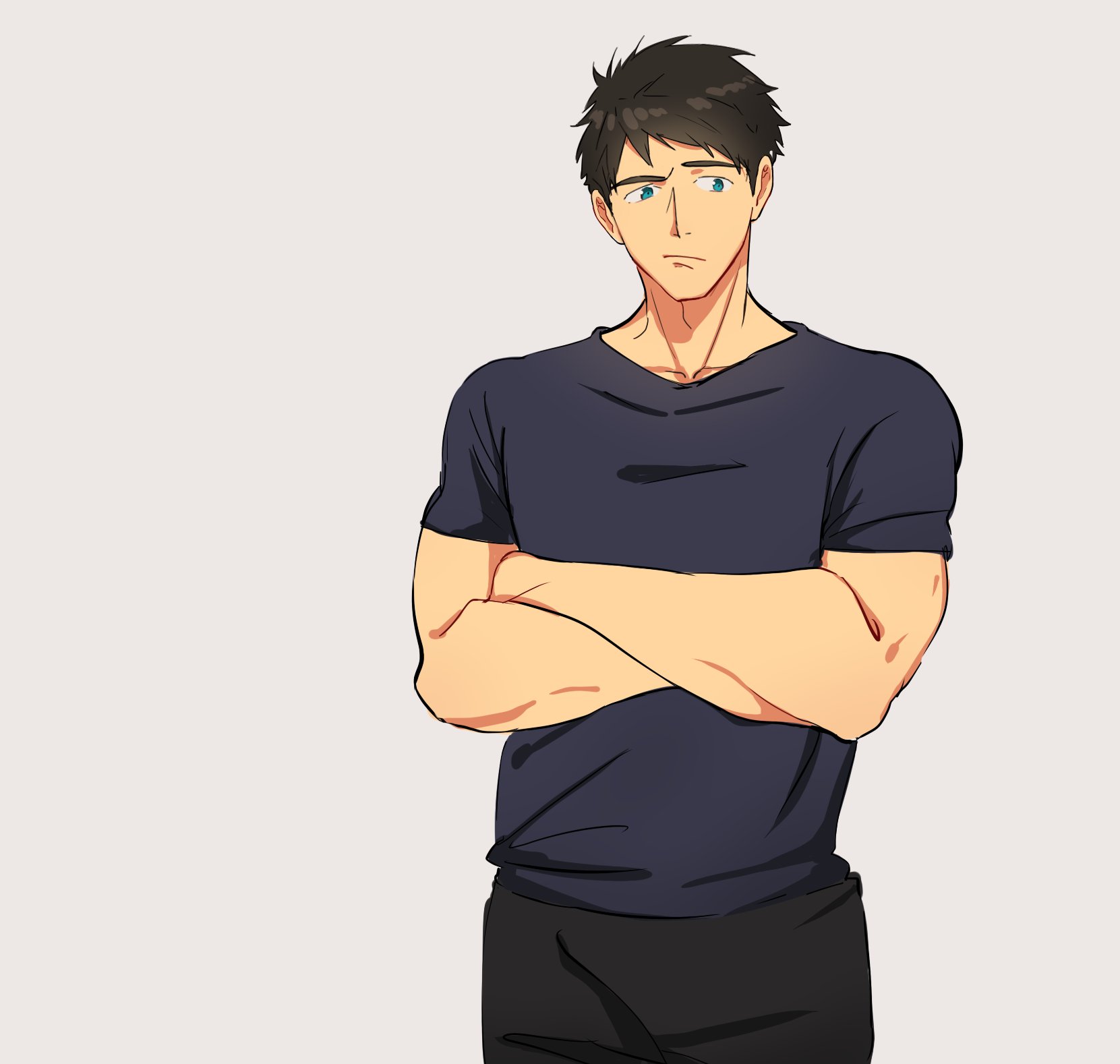 What's he thinking about? | Scrolller