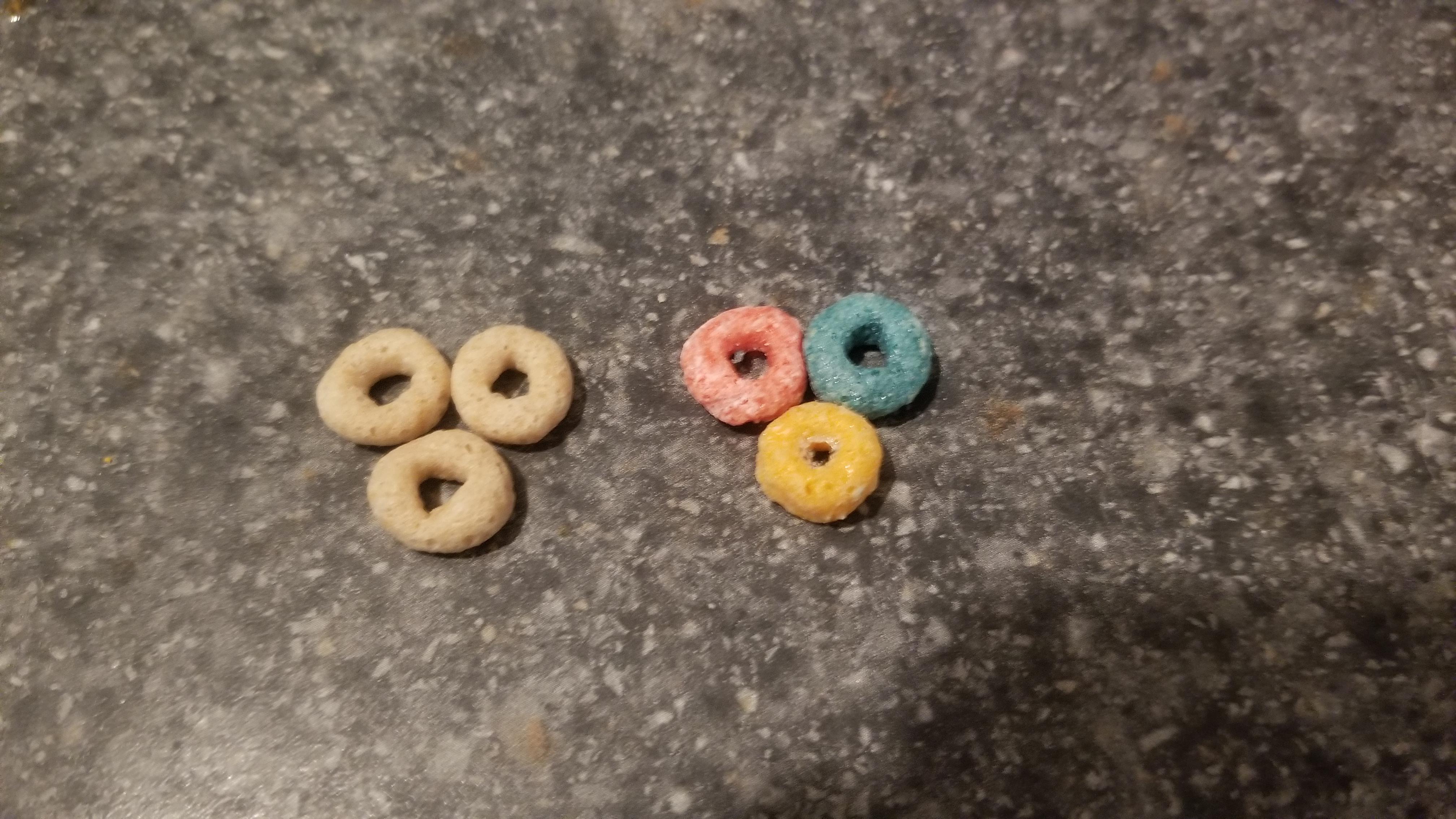 When did Fruit Loops get to be as small as Cheerios? | Scrolller