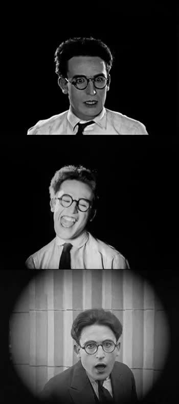 When Harold Lloyd gets scared | Scrolller